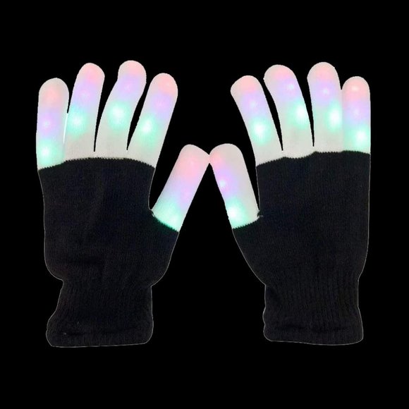 Accessories | Led Rave Gloves Light Up Hands Party Festival | Poshmark